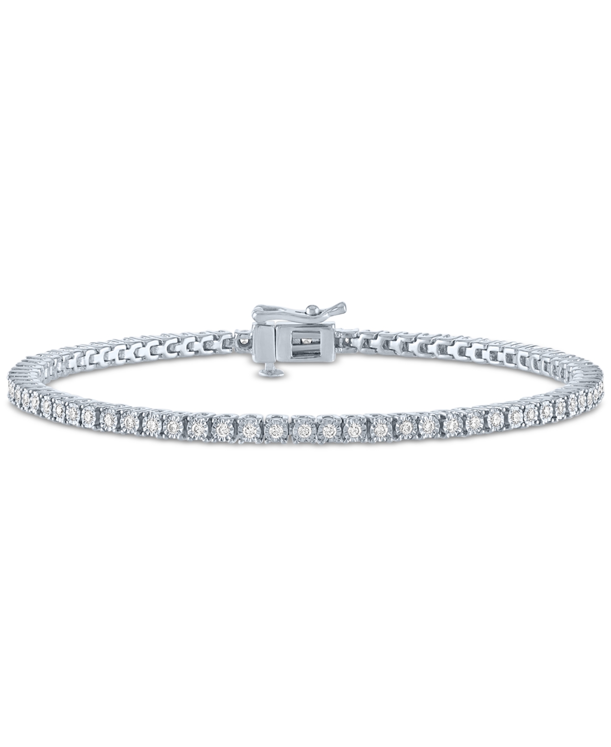 Click here for Diamond Skinny Tennis Bracelet (3/4 ct. t.w.) in S... prices