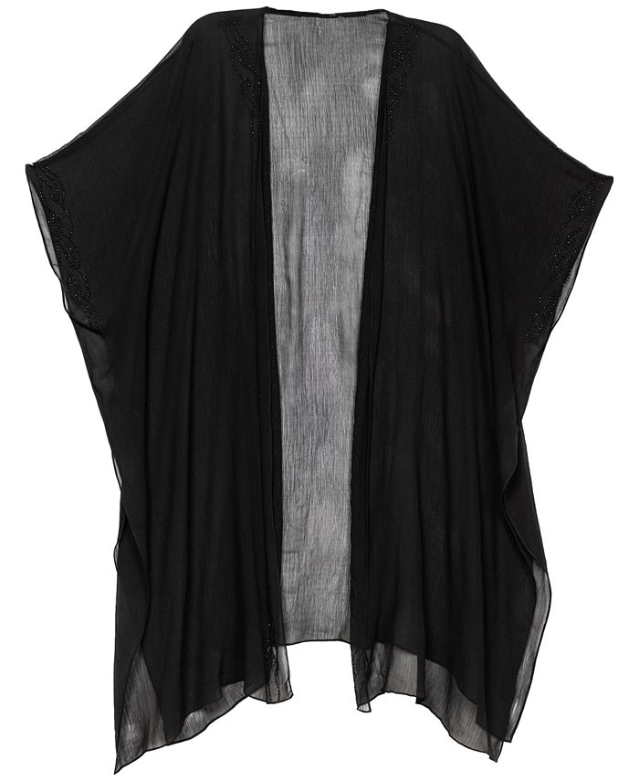 I.N.C. International Concepts Beaded Evening Duster Topper, Created for ...