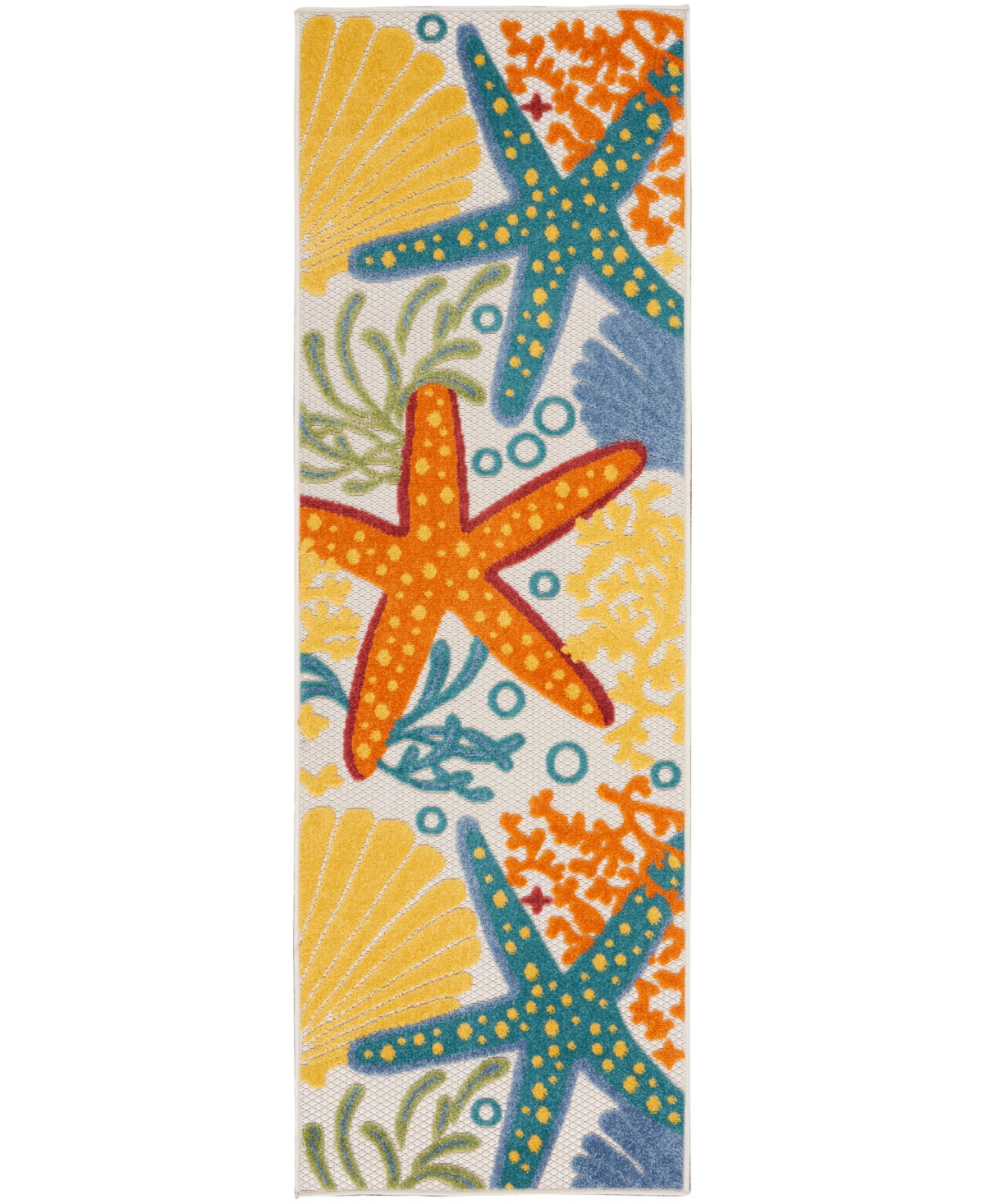 Click here for Nourison Home Aloha ALH24 23 x 8 Runner Rug - Mult... prices