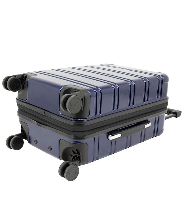 French Connection Conrad Expandable Rolling Hardside Luggage Set, 3 ...