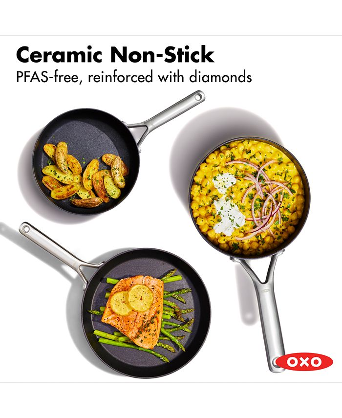 OXO Professional HA 5-Pc. Ceramic Nonstick Cookware Set - Macy's