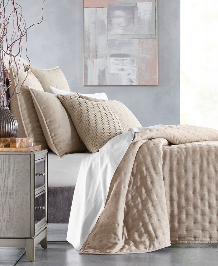 Hotel Collection Yarn Dye Coverlet, Full/Queen, Created for Macy's - Macy's