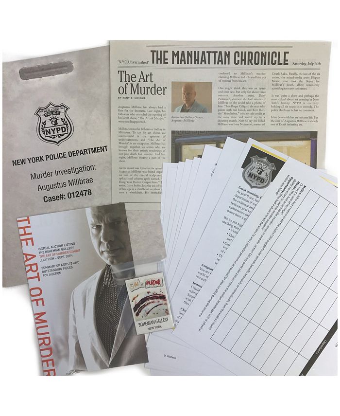 University Games Mystery Party Case Files - The Art of Mystery Party ...