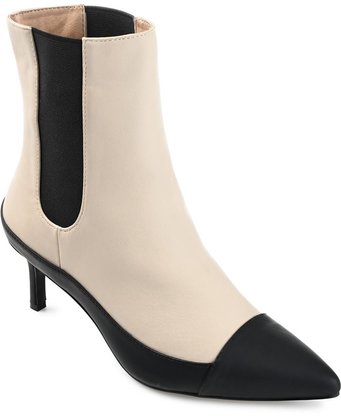 Journee Collection Women's Eleece Dress Booties - Macy's