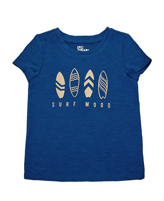 Epic Threads Toddler Girls Surf Life Graphic T-shirt - Macy's