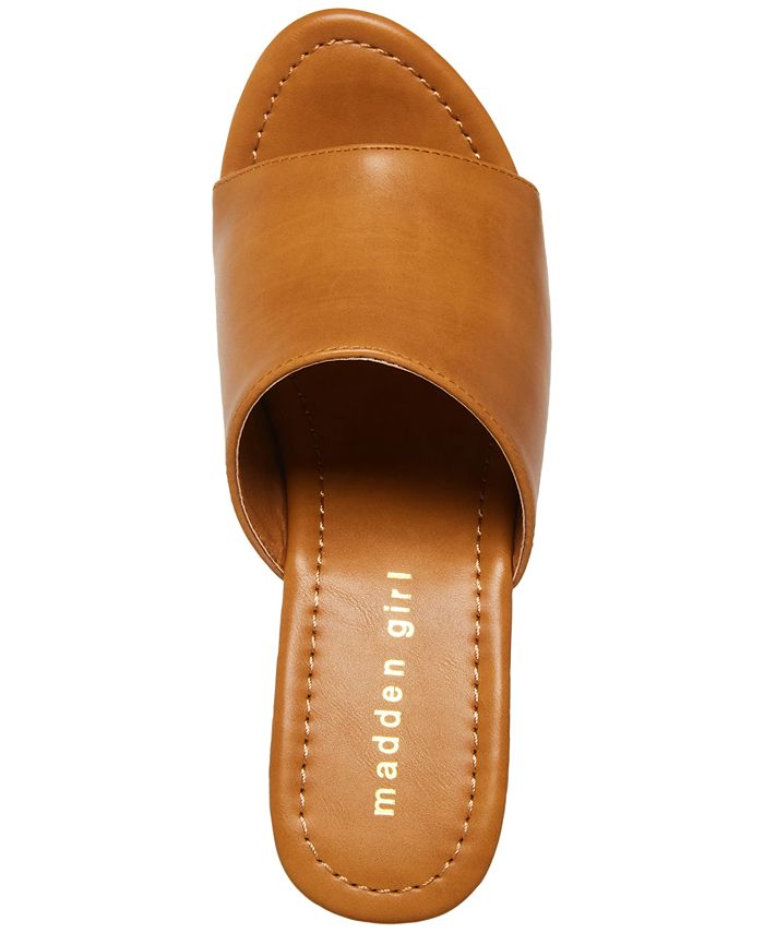 Madden Girl Hill Wooden Platform Sandals & Reviews - Sandals - Shoes ...