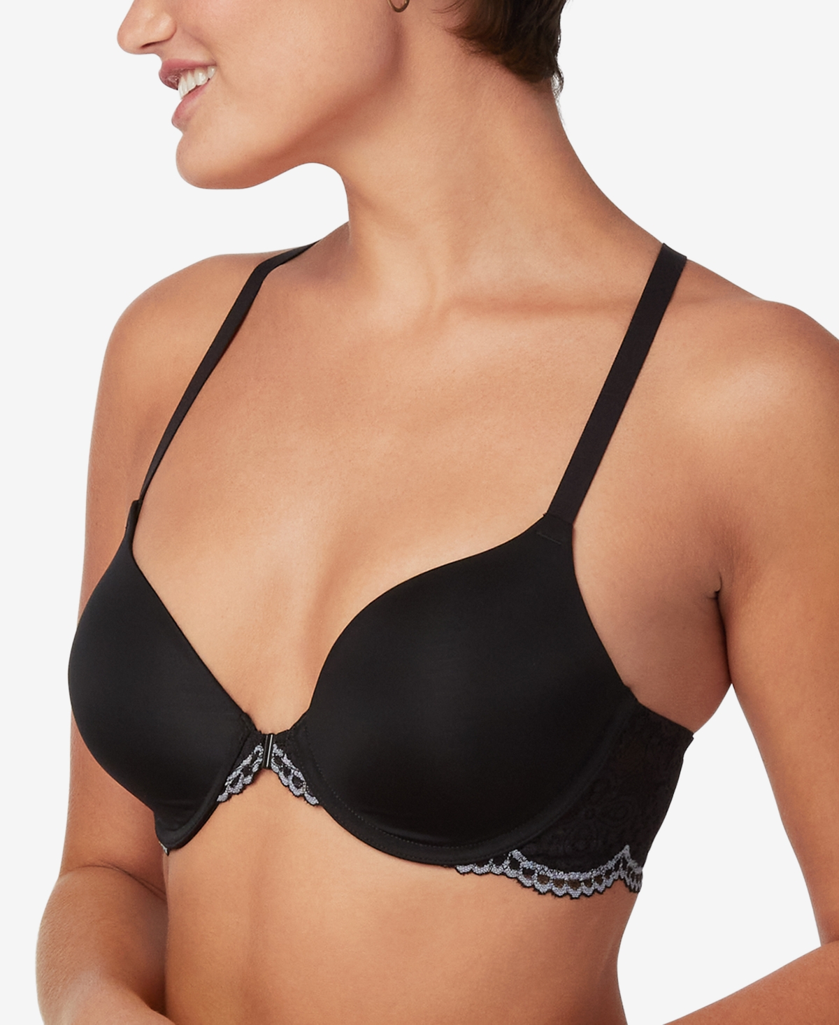 Click here for Maidenform One Fab Fit Lace T-Back Shaping Underwi... prices