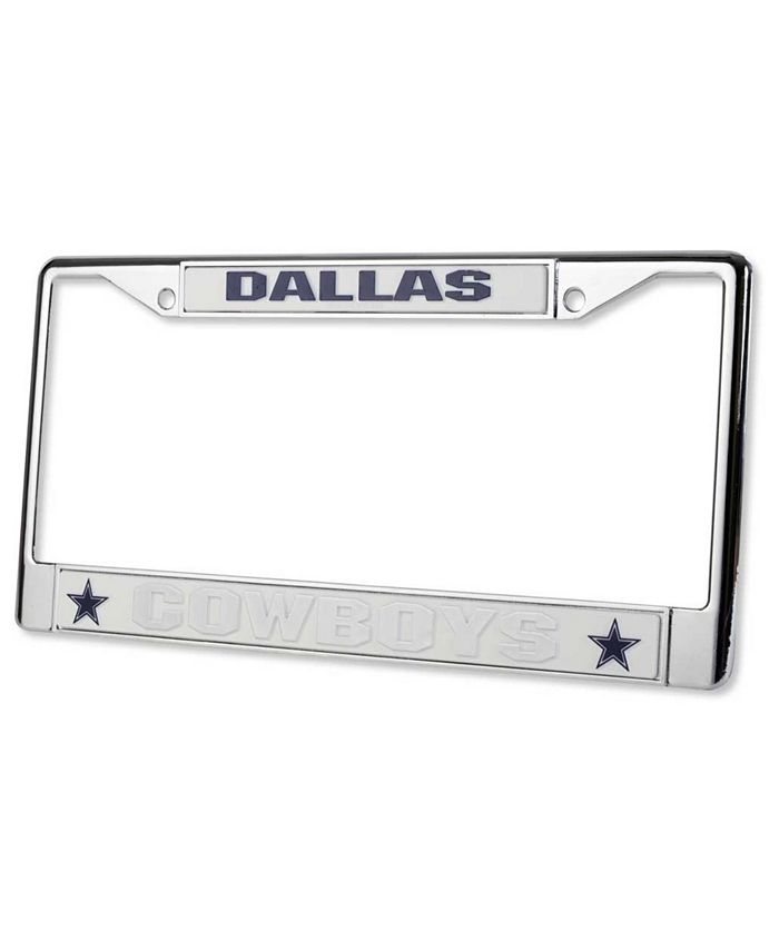 Rico Industries Dallas Cowboys Chrome License Plate Frame - Macy's