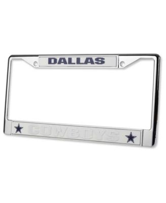 Rico Industries Dallas Cowboys Chrome License Plate Frame - Macy's