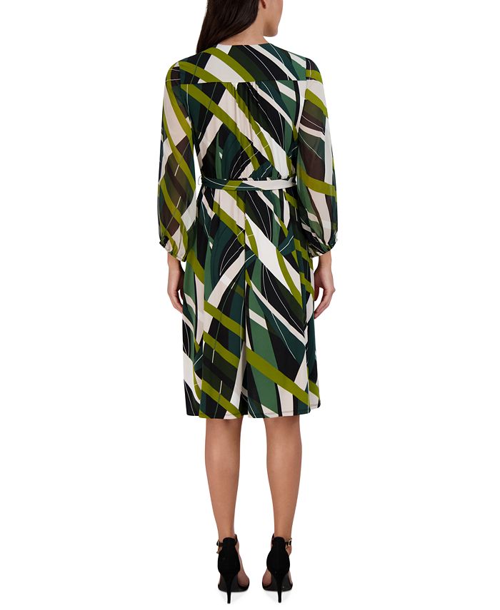 Sandra Darren Women's Faux-Wrap Dress - Macy's