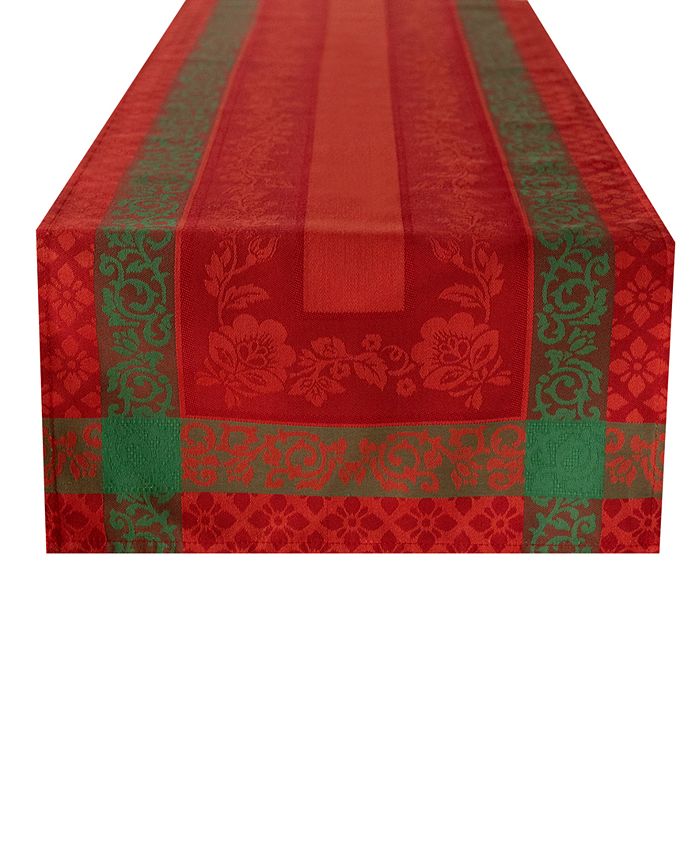 Benson Mills Majestic Jacquard Table Runner, 14" x 72" - Macy's