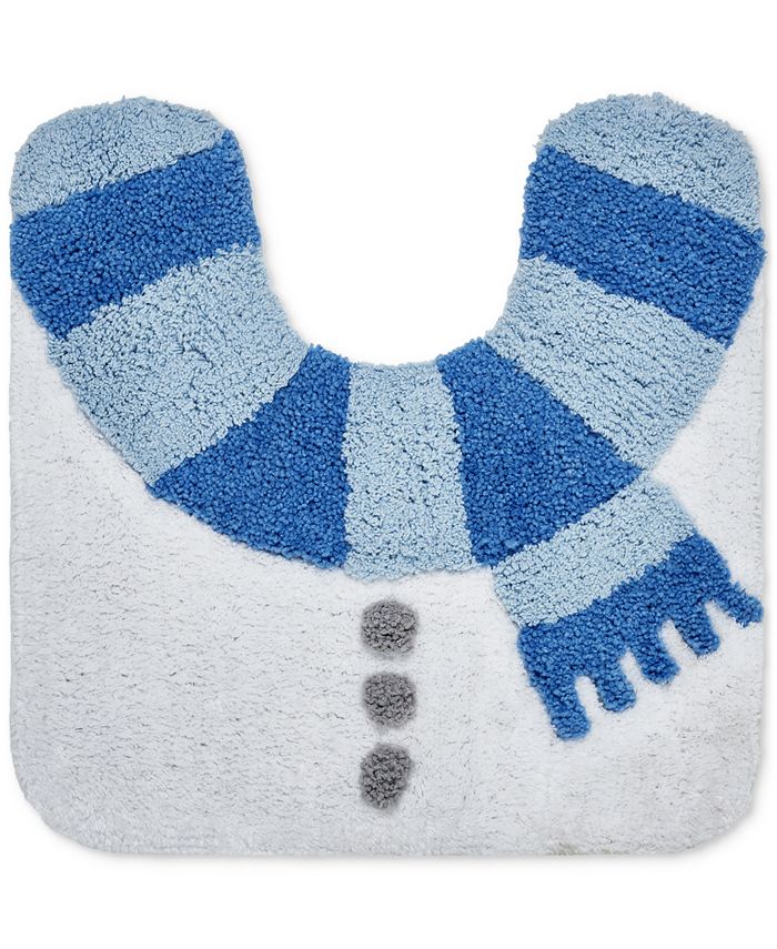 VCNY Home Snowwomen Contour 3-Pc. Bath Rug Set - Macy's
