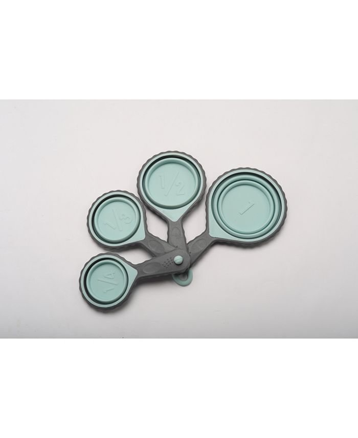 Art & Cook 4 Piece Silicone Collapsible Measuring Cups Set - Macy's