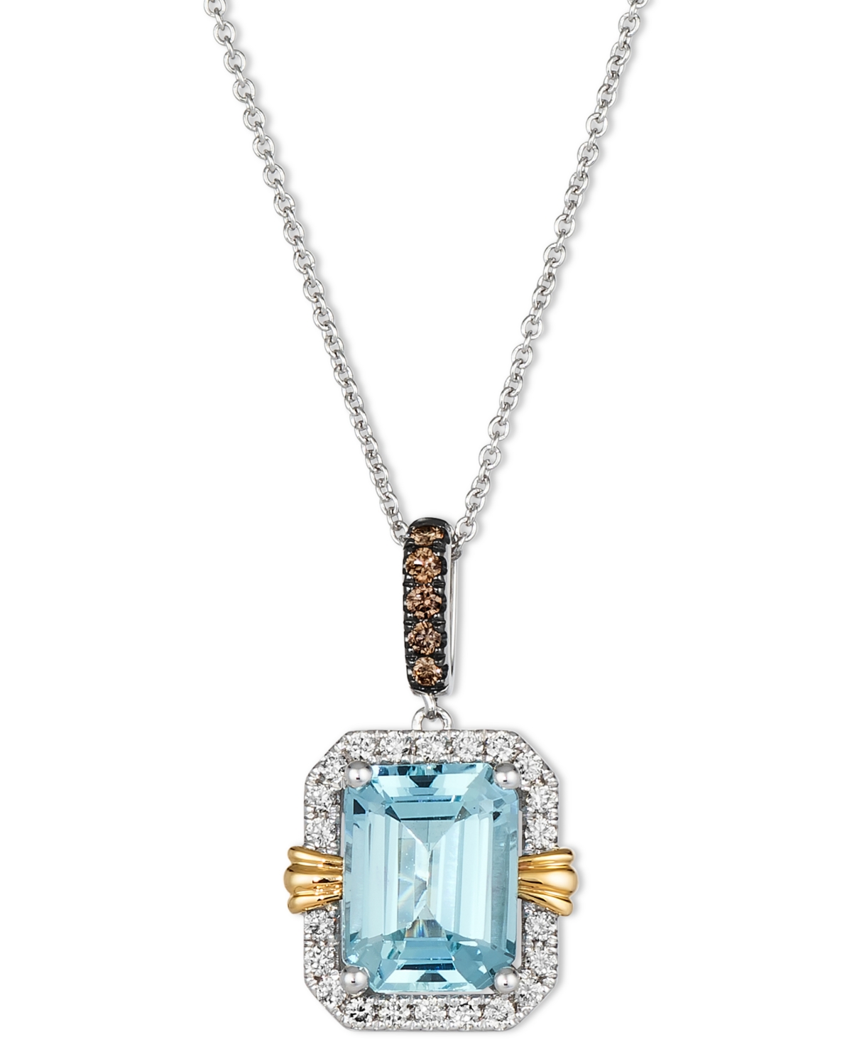 Click here for Le Vian Sea Blue Aquamarine (2 ct. t.w.) & Diamond... prices