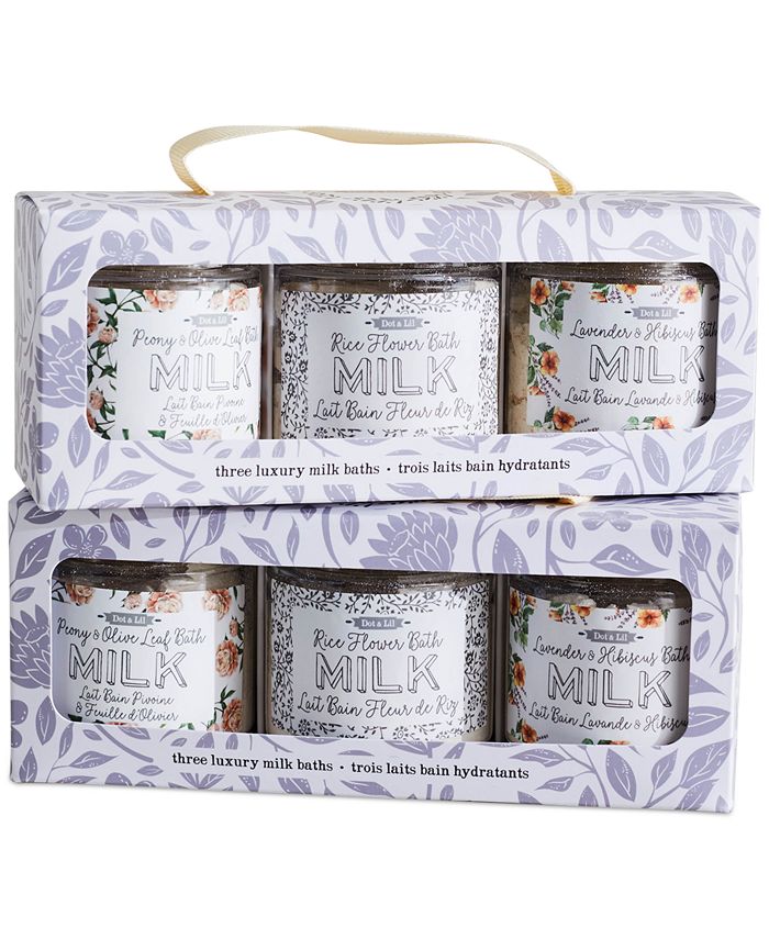 Dot & Lil 3-Pc. Milk Bath Gift Set - Macy's