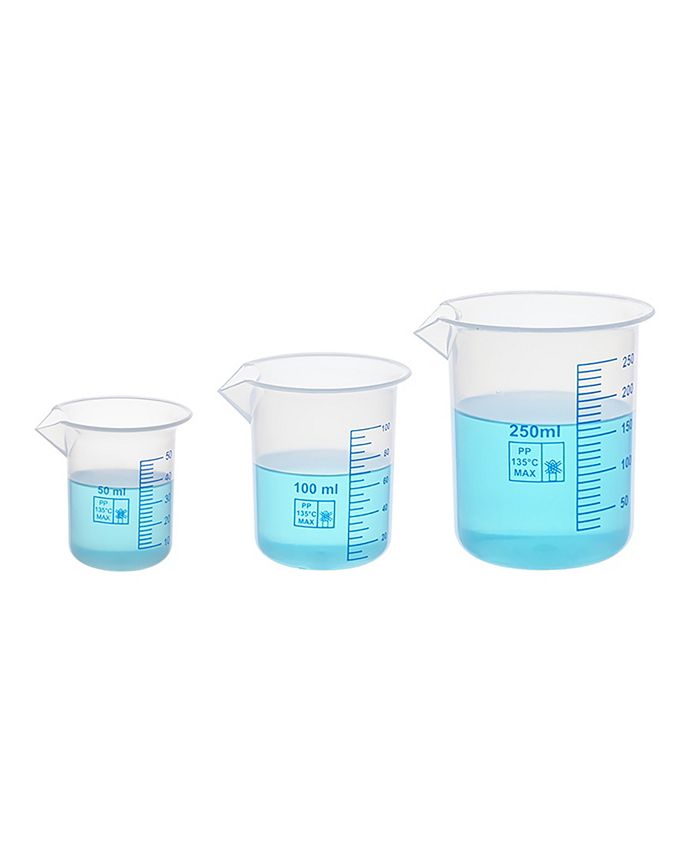 Supertek Polypropylene Beakers Set, 5 Piece - Macy's