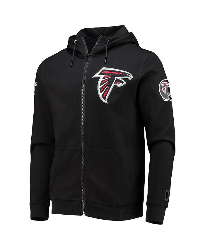 Pro Standard Men's Black Atlanta Falcons 4-Hit Full-Zip Hoodie - Macy's
