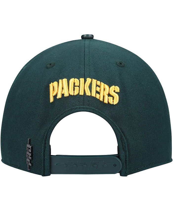 Pro Standard Men's Green Green Bay Packers Stacked Snapback Hat - Macy's