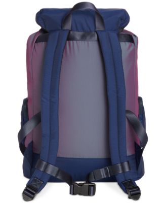 A|X Armani Exchange Men's AX Logo Metallic Backpack - Macy's