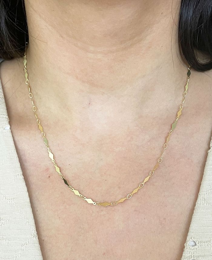 The Lovery Kite Link 18" Chain Necklace in 14k Gold - Macy's