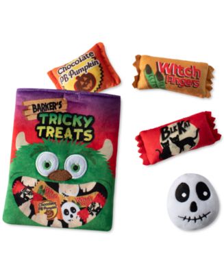Fringe Studio Tricky Treats Plush Squeaker Dog Toy Set - Macy's