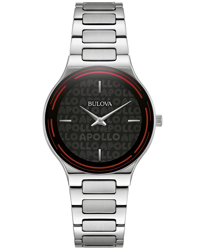 Bulova x Apollo Women's Stainless Steel Bracelet Watch 32mm - Special ...