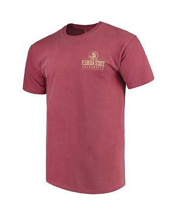 Image One Men's Garnet Florida State Seminoles Comfort Colors Campus ...