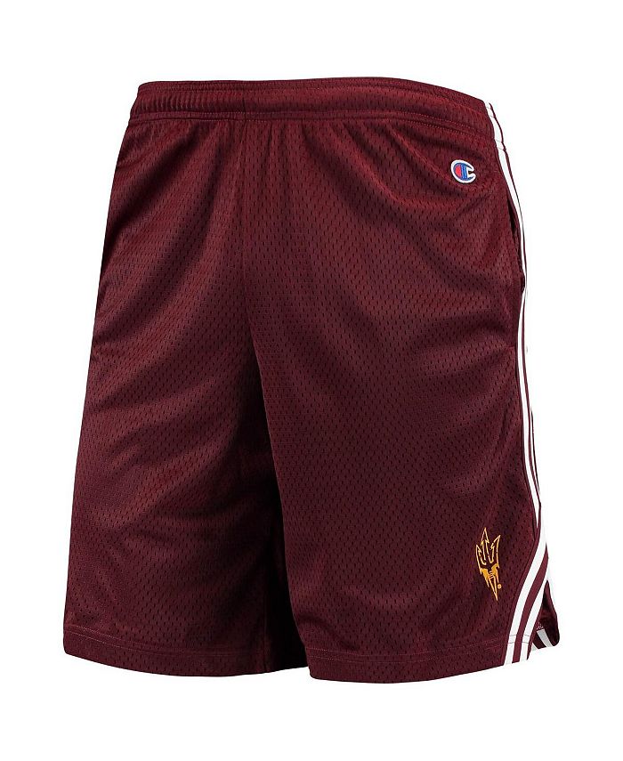 Champion Men's Maroon Arizona State Sun Devils Team Lacrosse Shorts ...