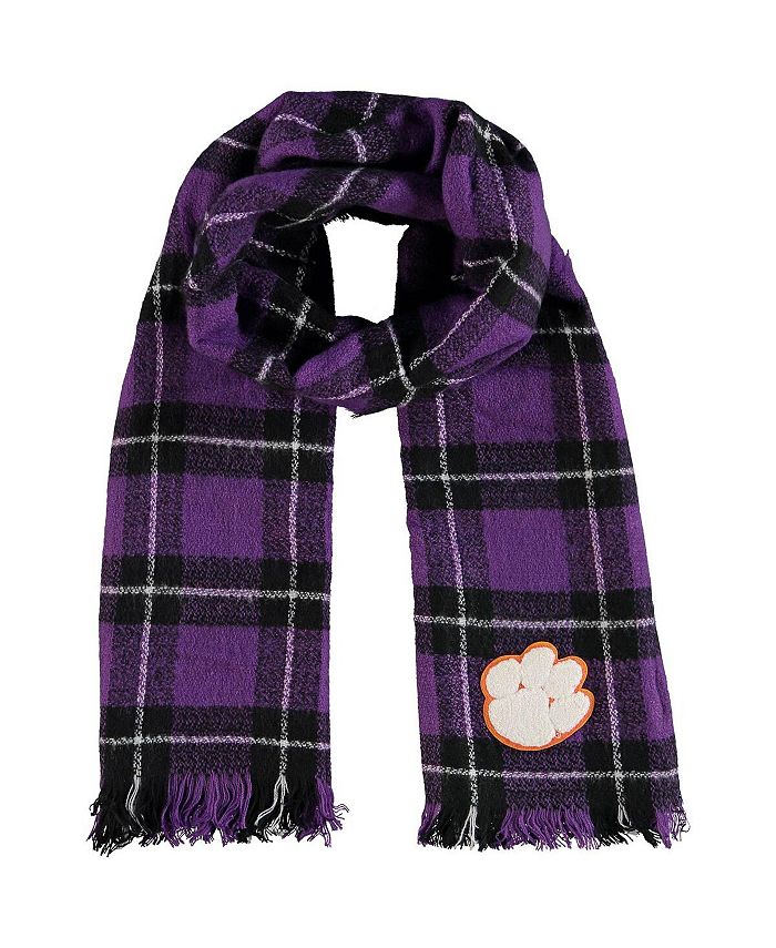 Little Earth Women's Clemson Tigers Plaid Blanket Scarf - Macy's