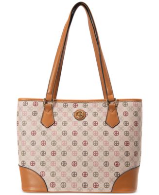 Giani Bernini Tonal Signature Tote, Created for Macy's - Macy's