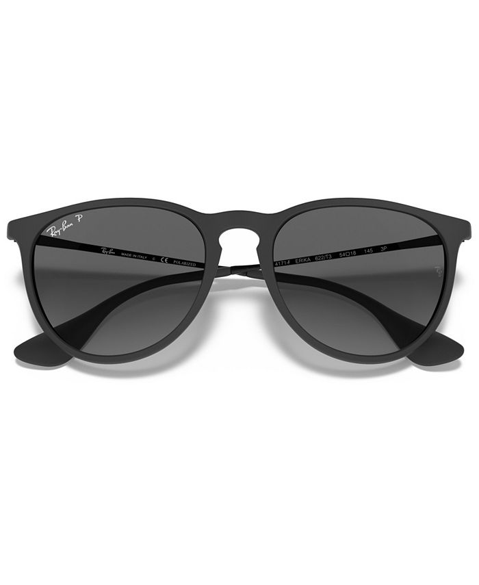 Ray-Ban Unisex Polarized Erika Sunglasses, RB4171F Low Bridge Fit - Macy's