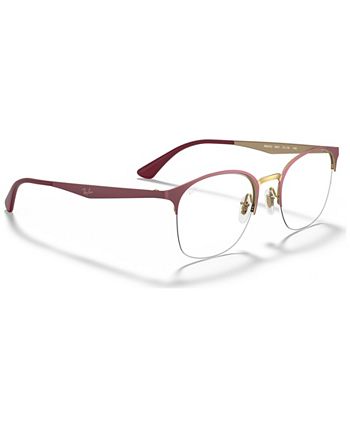 Ray-Ban RX6422 Unisex Square Eyeglasses - Macy's