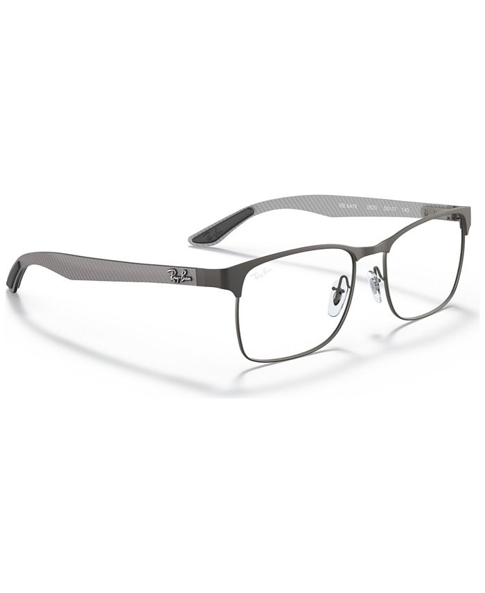 Ray-Ban RX8416 Men's Square Eyeglasses - Macy's