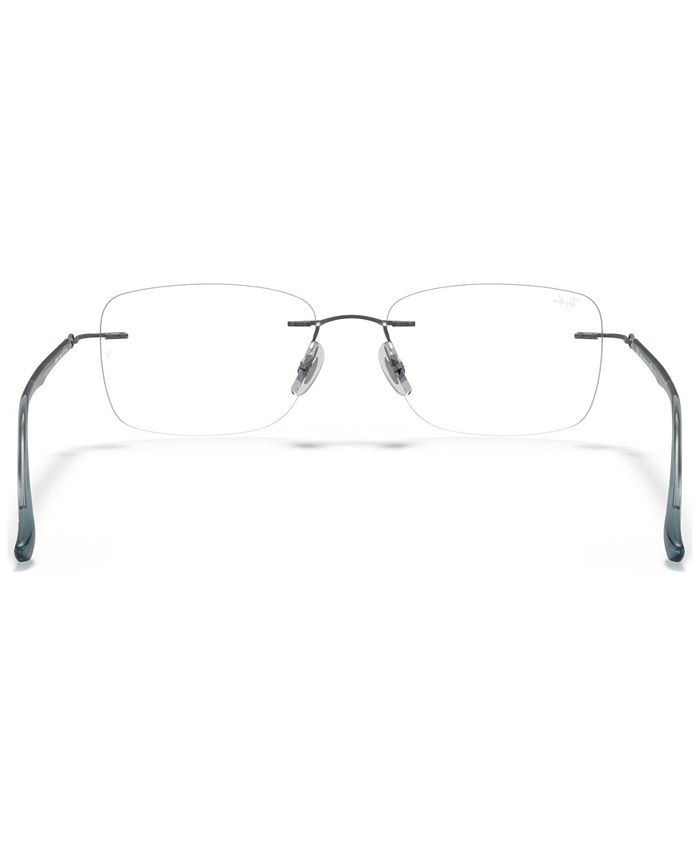 Ray-Ban RX8725 Unisex Rectangle Eyeglasses - Macy's