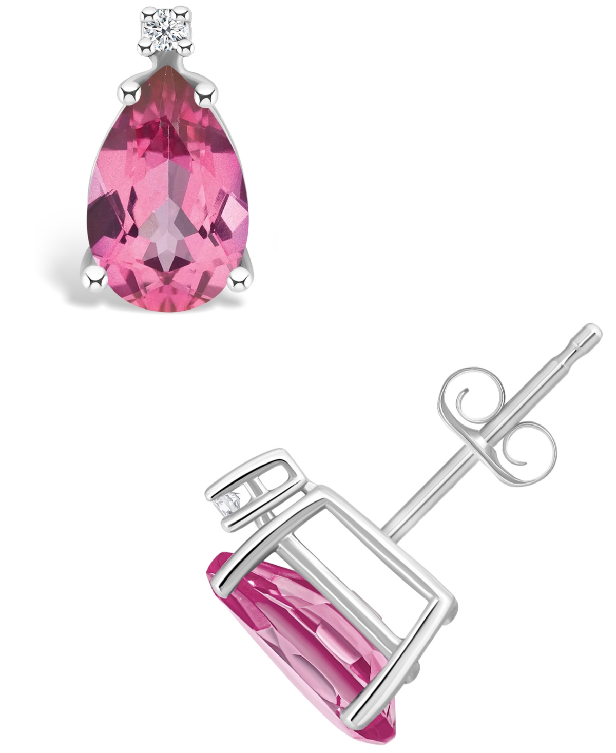 Click here for Pink Topaz (2-1/10 ct. t.w.) and Diamond Accent St... prices