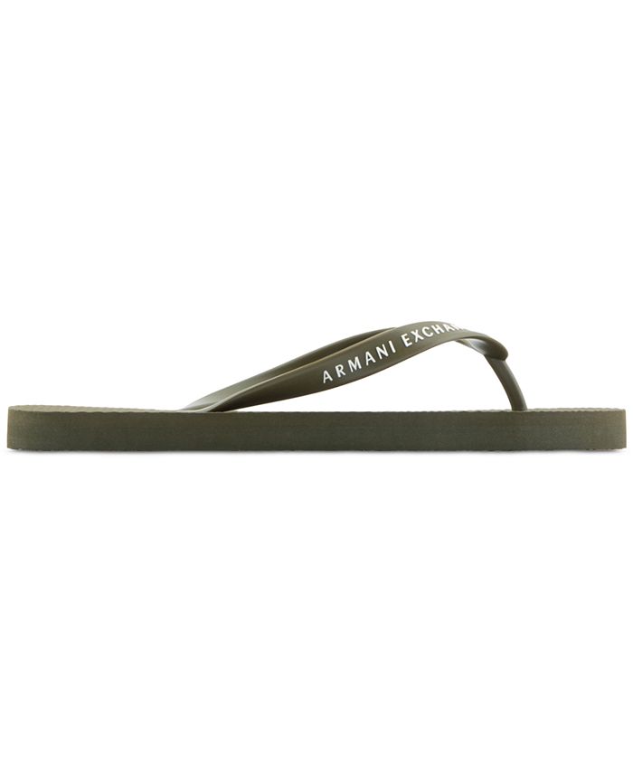 A|X Armani Exchange Men's Flip-Flop Sandal - Macy's