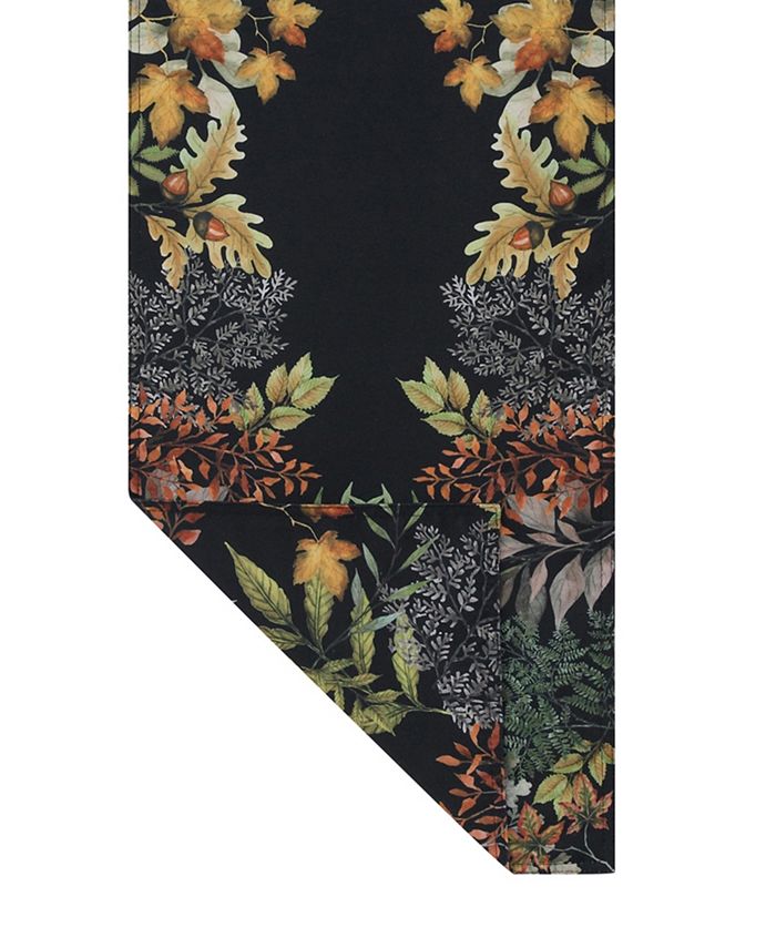 Laural Home Sophisticated Autumn Runner, 13" x 72" - Macy's