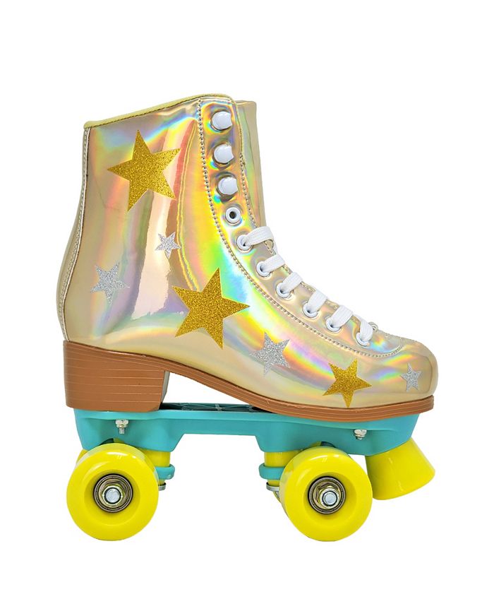 Cosmic Skates Girls Star 2 Piece Roller Skates Shoes Set - Macy's