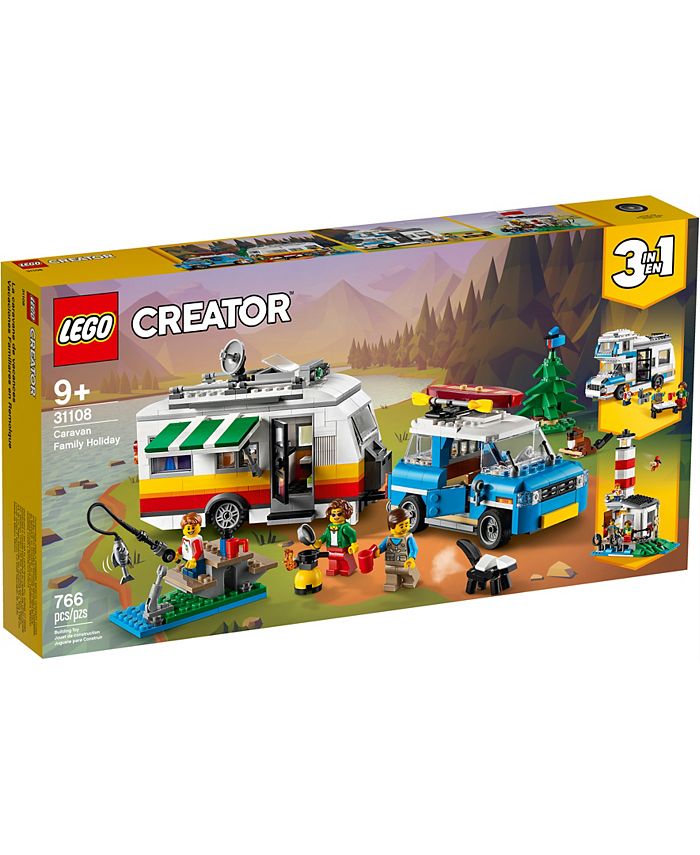 LEGO® Caravan Family Holiday 766 Pieces Toy Set - Macy's