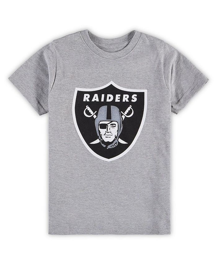 Outerstuff Preschool Boys and Girls Heathered Gray Las Vegas Raiders ...