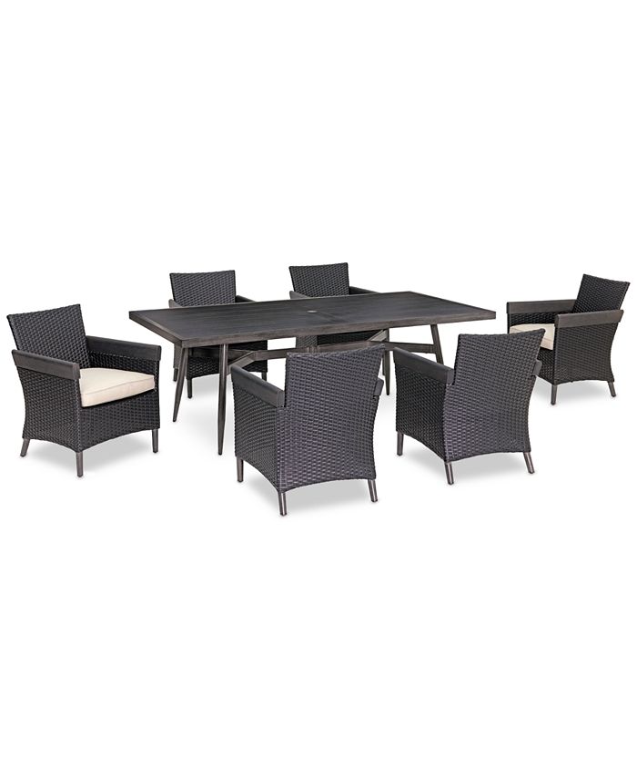Agio CLOSEOUT! Avanti 7-Pc Outdoor Dining Set - Macy's