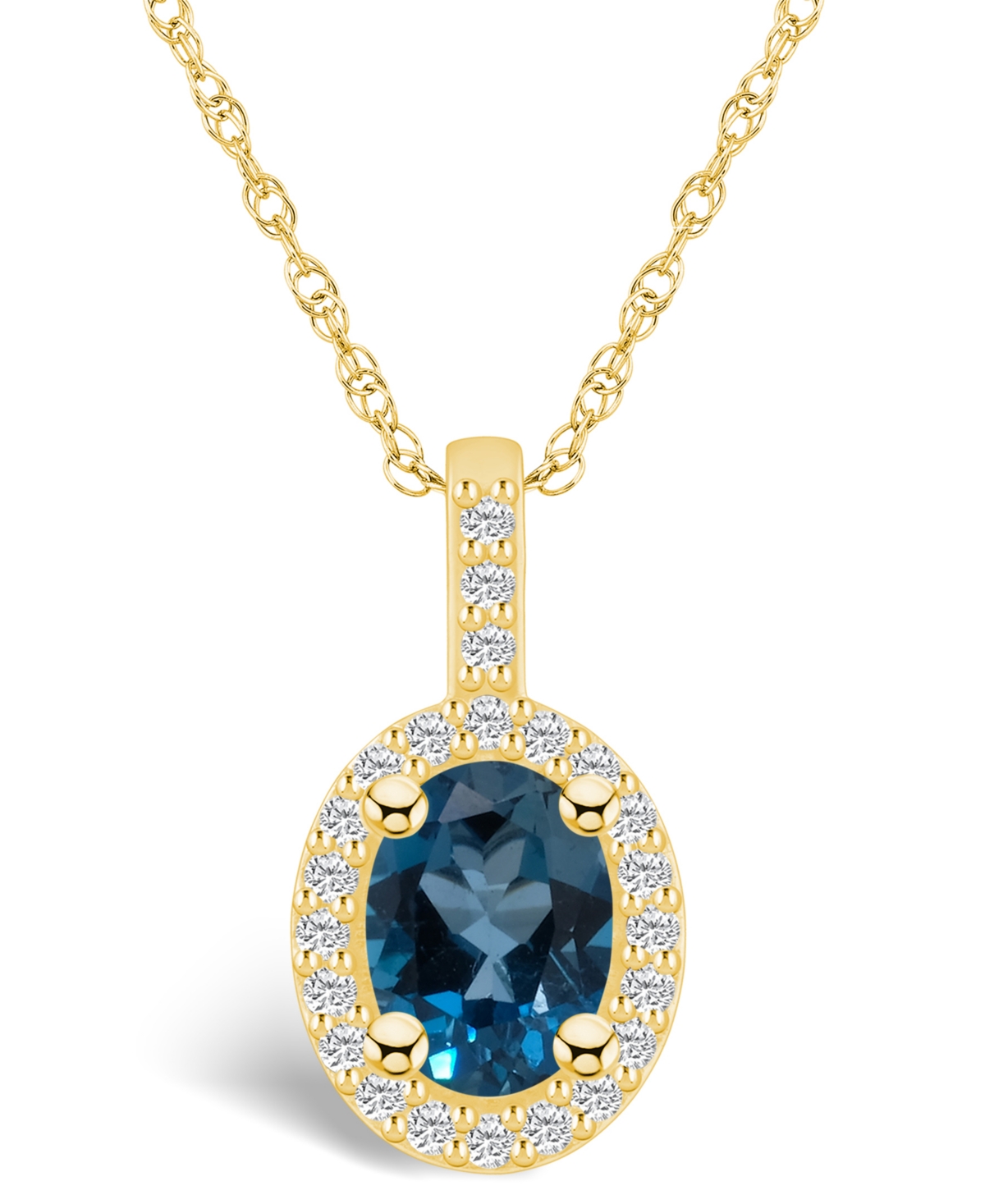 Click here for Macys London Blue Topaz (1-5/8 Ct. T.w.) and Diamo... prices