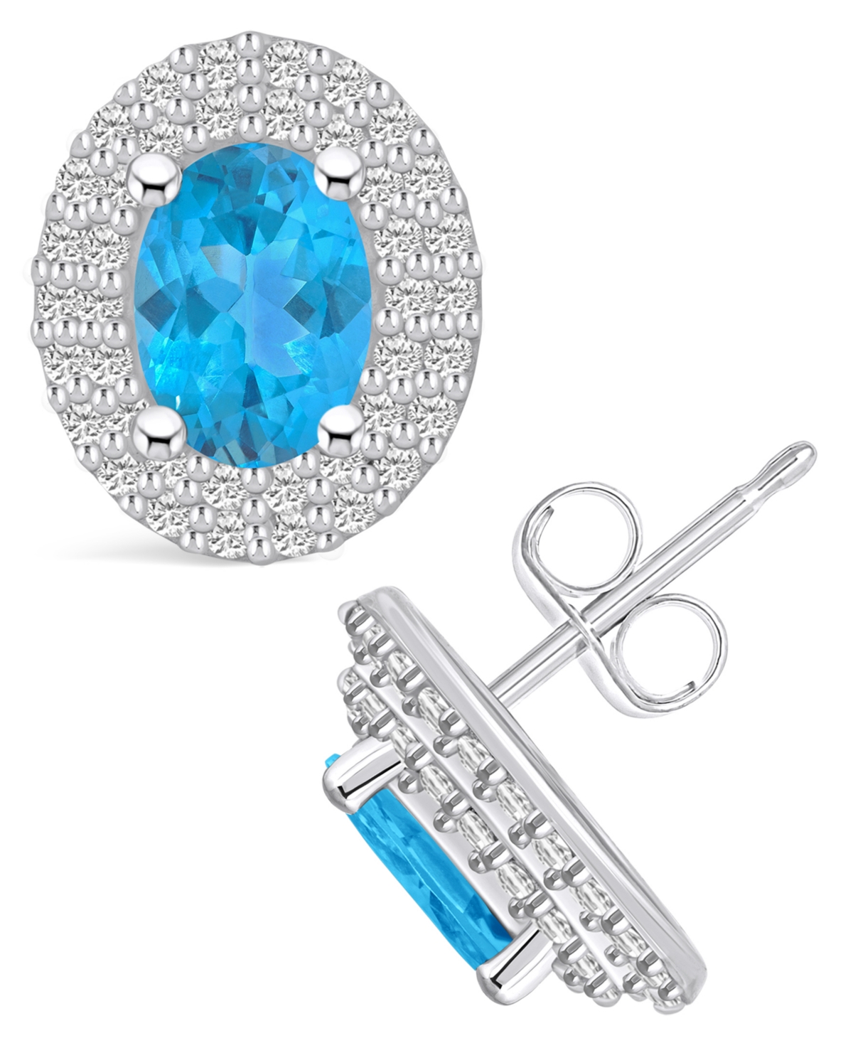 Click here for Macys Topaz (2 ct. t.w.) and Diamond (1/2 ct. t.w.... prices