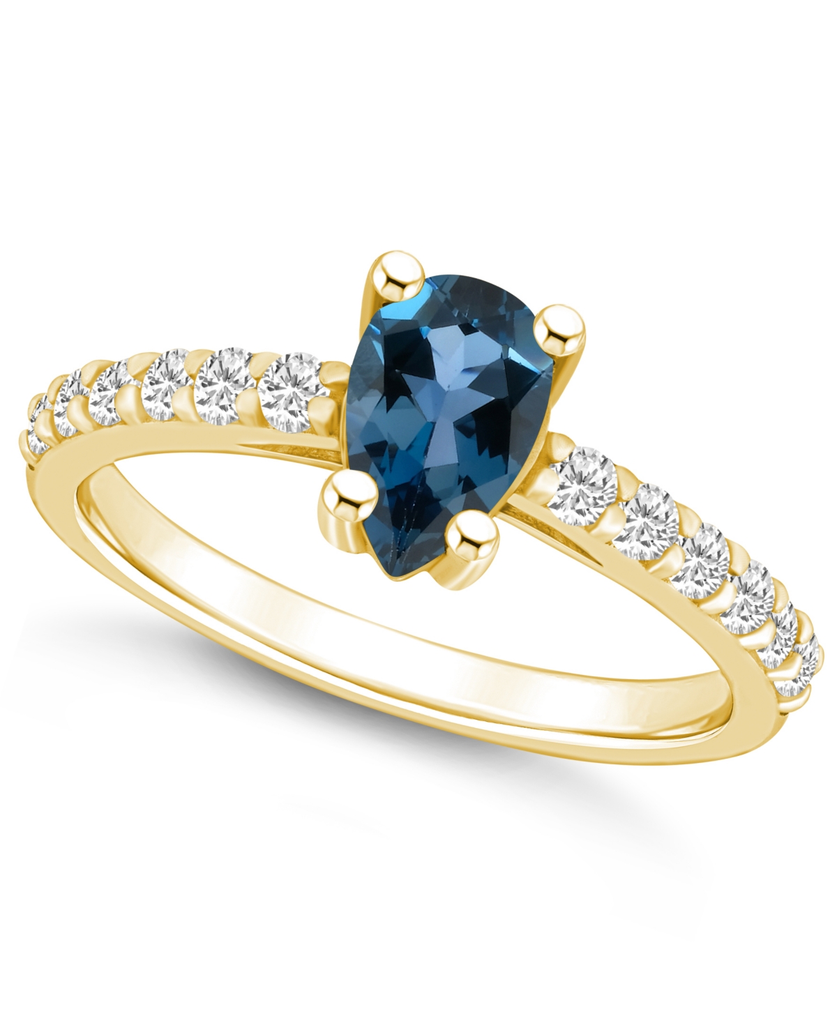 Click here for Macys London Blue Topaz (1 Ct. T.w.) and Diamond (... prices