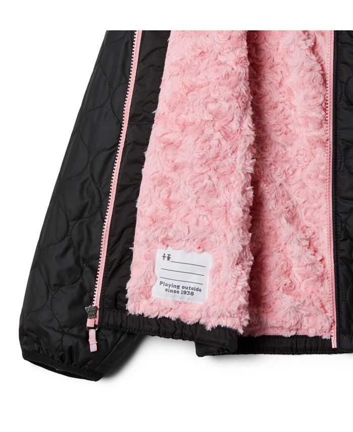 Columbia Big Girls Bella Plush Hooded Jacket - Macy's