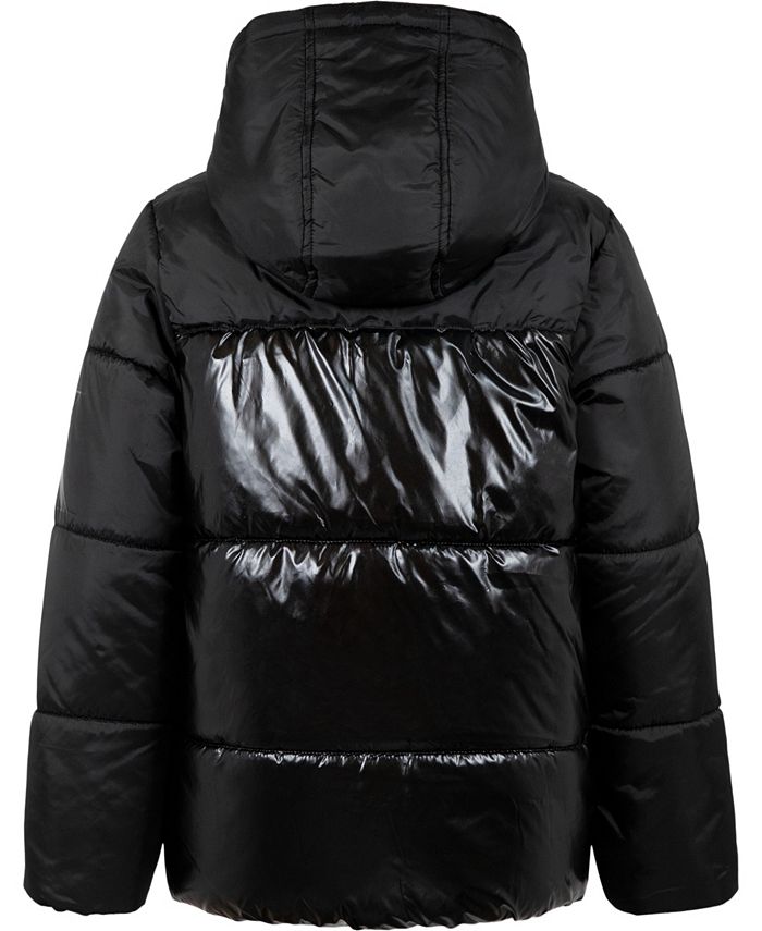 Calvin Klein Big Boys Bubble Hooded Jacket - Macy's