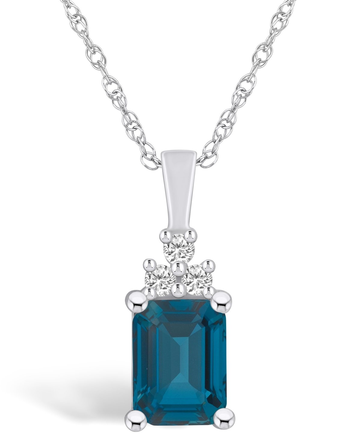 Click here for Macys London Blue Topaz (2 Ct. T.w.) and Diamond (... prices
