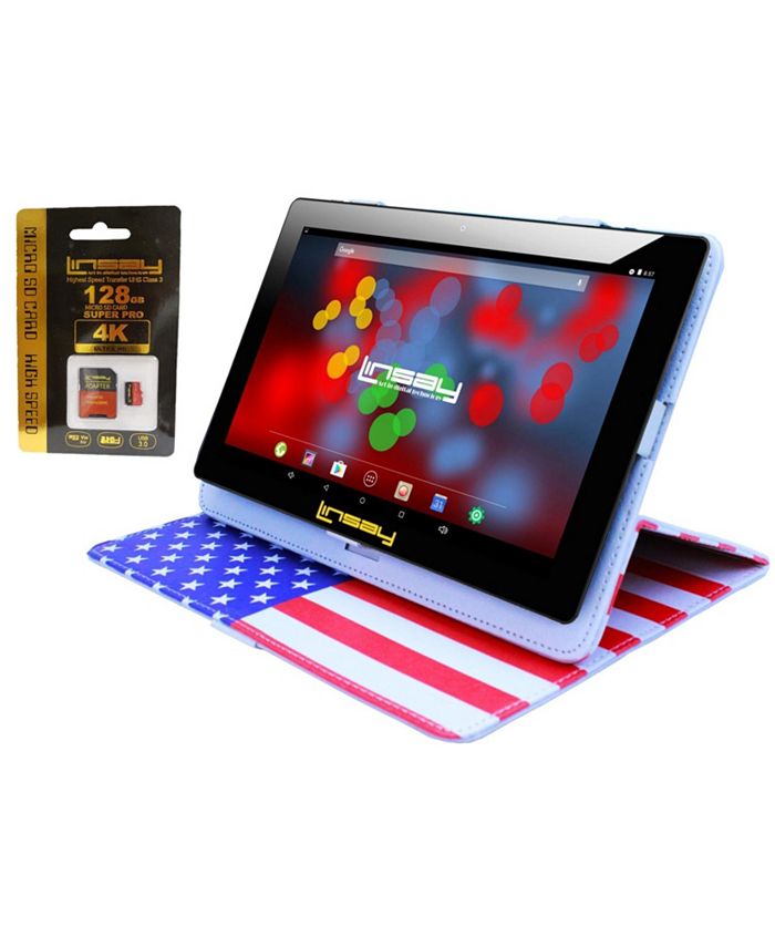 LINSAY 10" 1280 x 800 IPS 2GB RAM 32GB Android 12 Tablet, Set of 3 - Macy's
