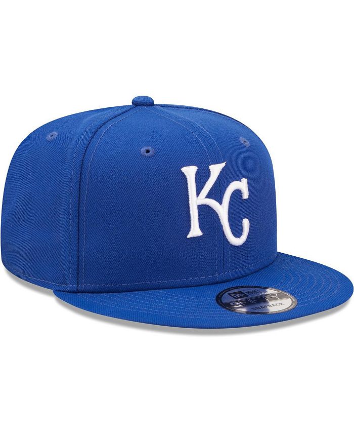 New Era Men's Royal Kansas City Royals Primary Logo 9FIFTY Snapback Hat ...