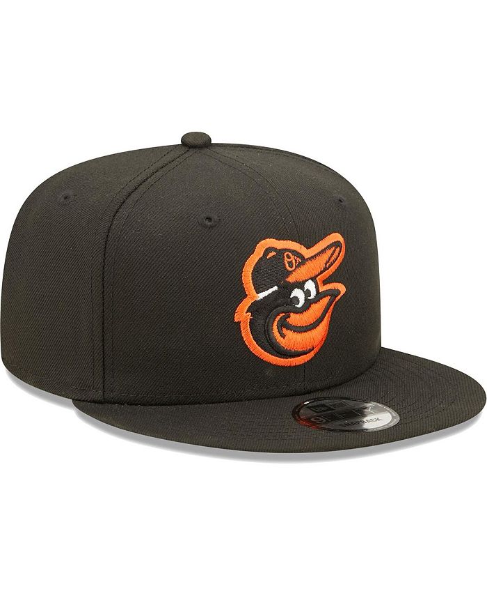 New Era Men's Black Baltimore Orioles Primary Logo 9FIFTY Snapback Hat - Macy's